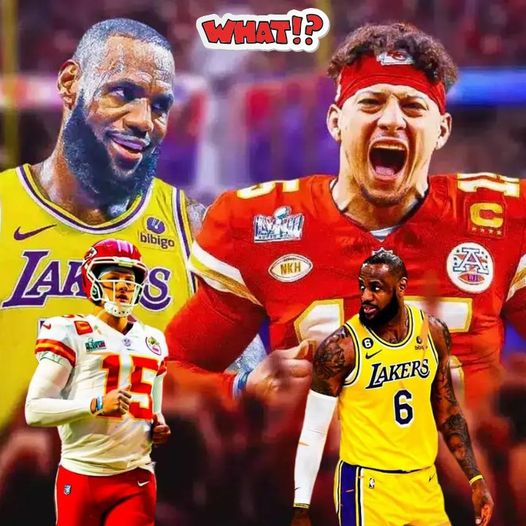 Breaking news: LeBron James’ Fiery Response to Patrick Mahomes’ Super ...