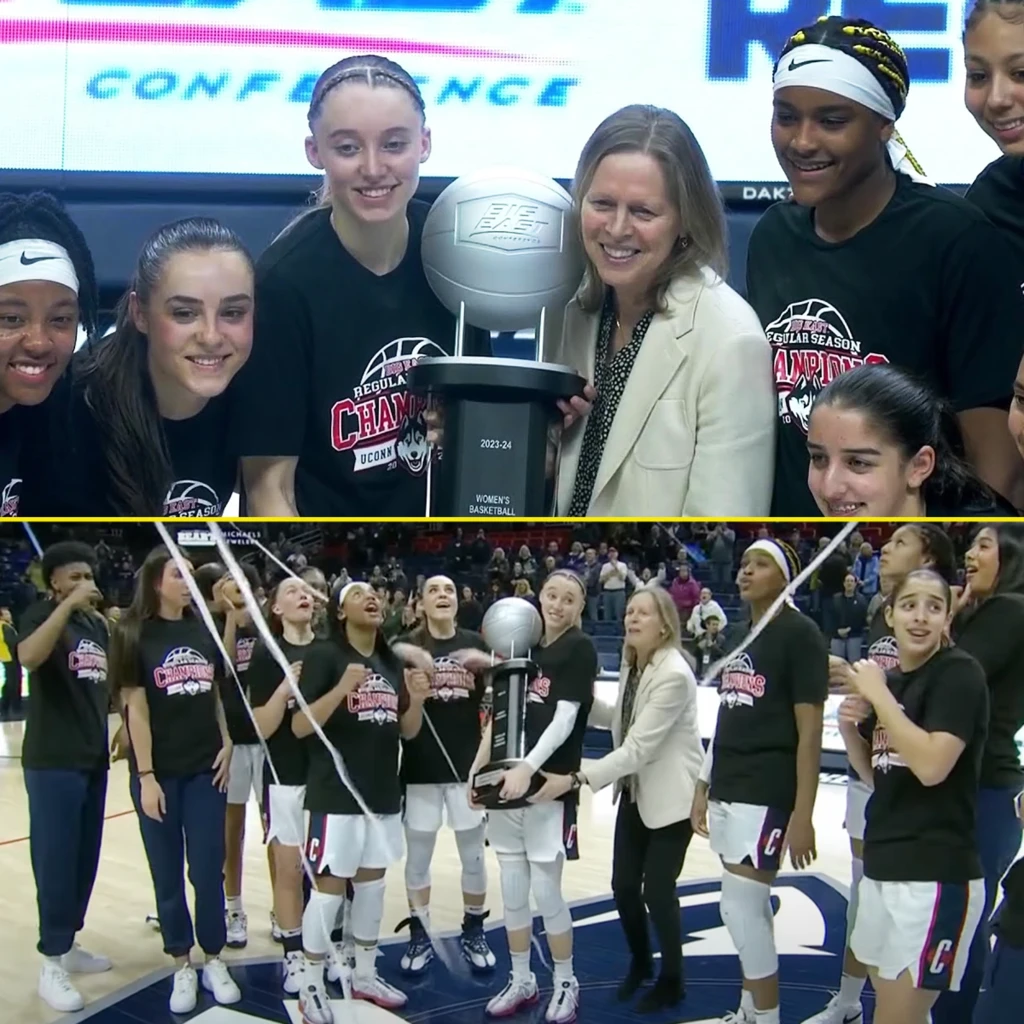 🏆 Paige Bueckers & Teammates Celebrate Big East Championship | #10 ...