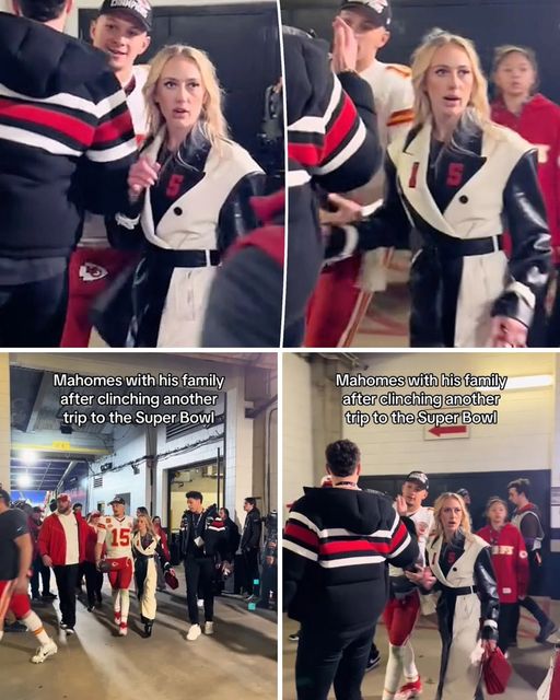 NFL fans criticize Brittany Mahomes for ‘attitude’ after CBS backstage ...