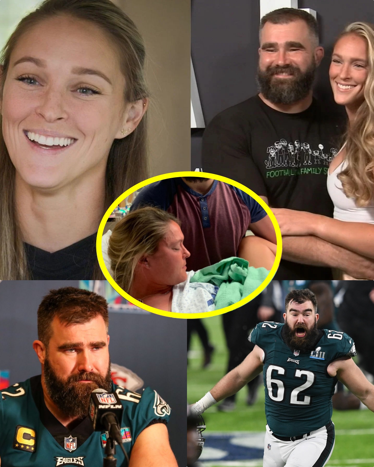 Jason Kelce retires for family? Jason and his wife Kylie Kelce are ...