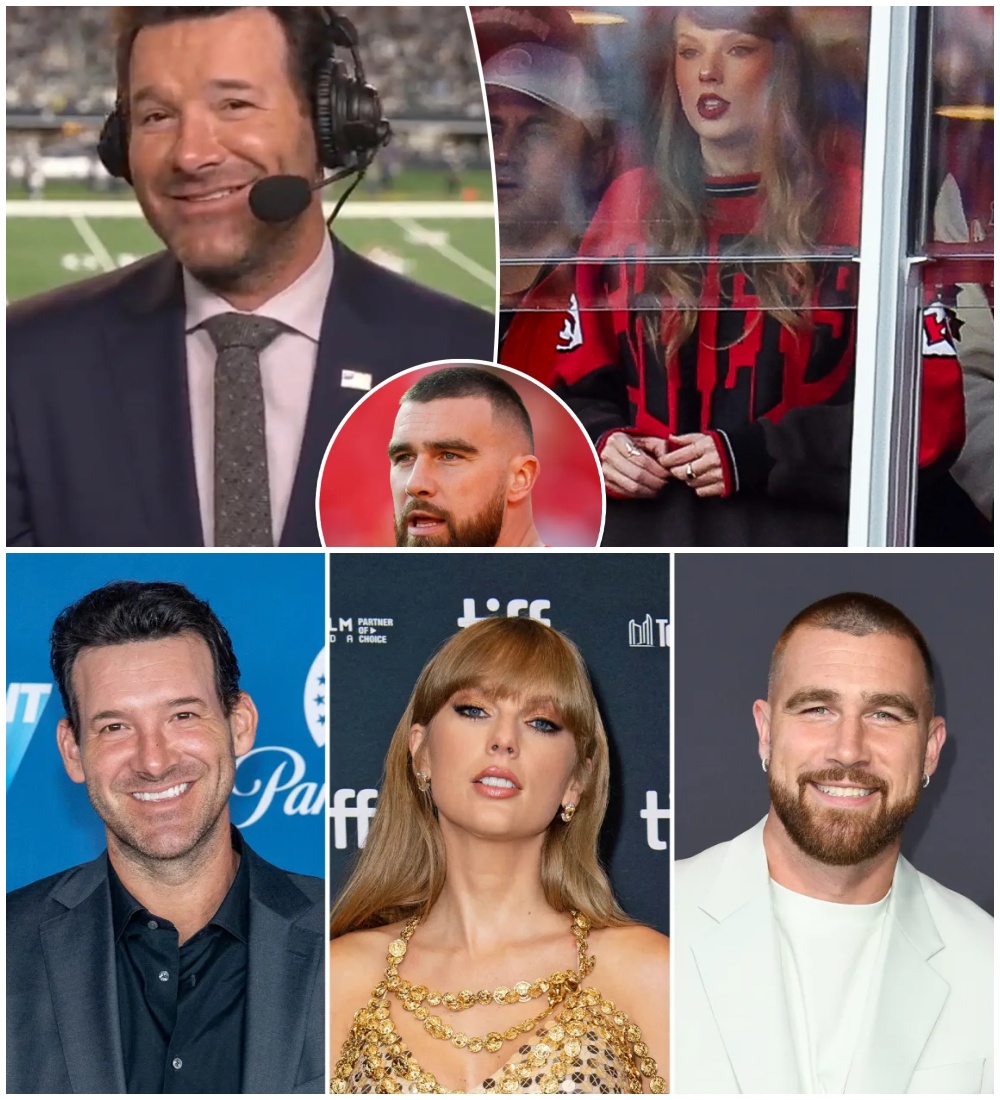 Tony Romo opens up about the personal reason he referred to Taylor Swift as Travis Kelce’s ‘wife ...