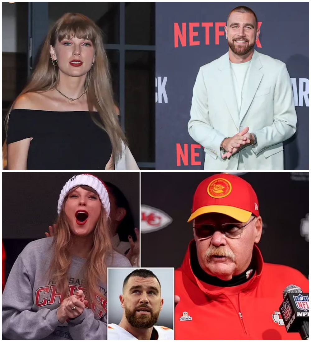 Chiefs Coach Says Taylor Swift Quietly Visited Travis Kelce at Stadiums Before Romance Went ...