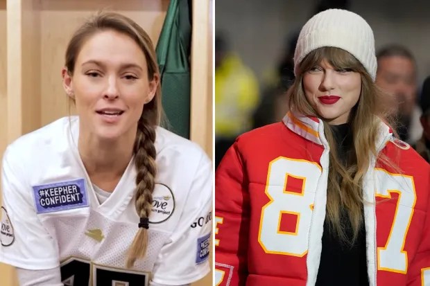 Taylor Swift shows support to Kylie Kelce’s special request... - News