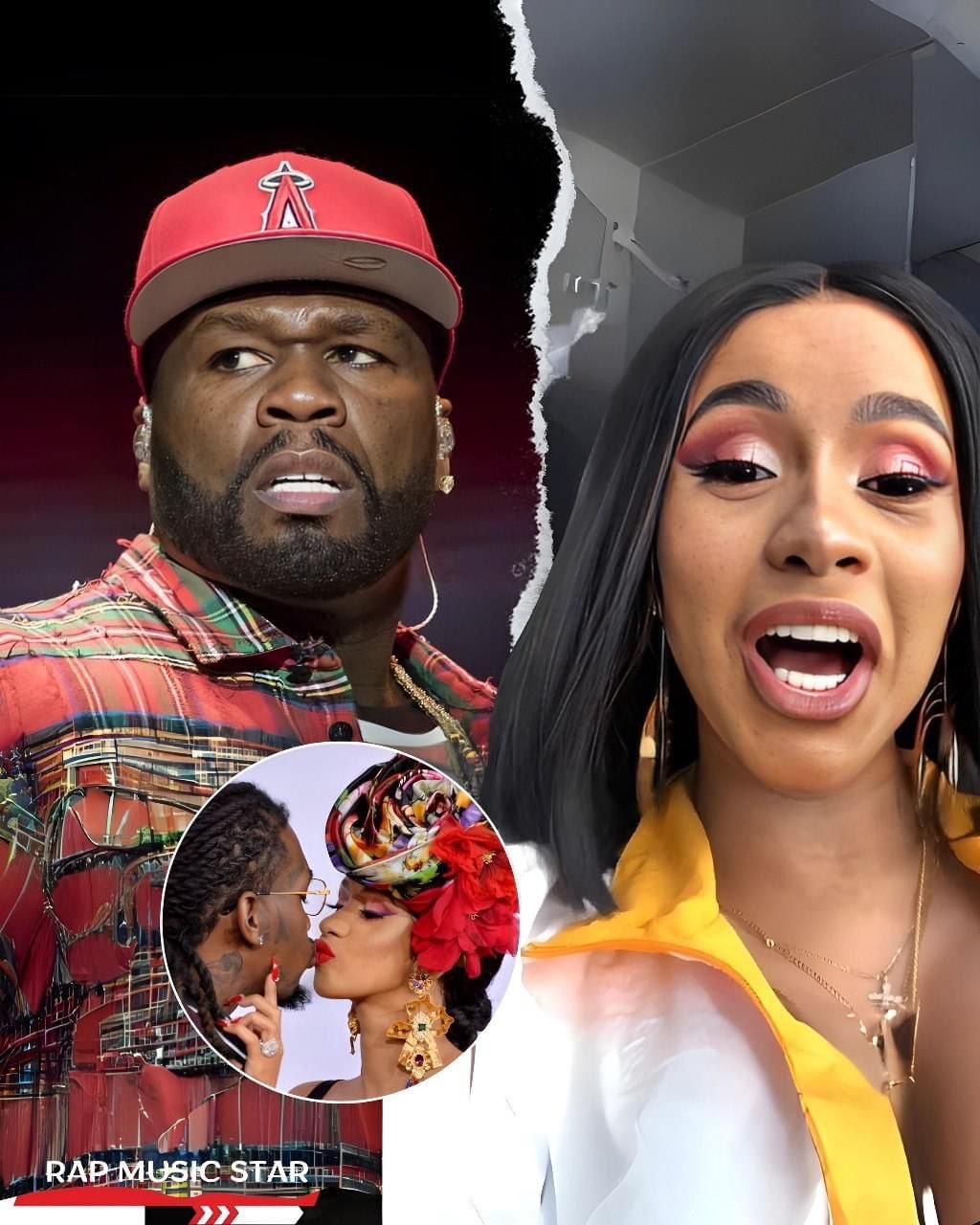 50 Cent advised Cardi B to go home to make up for her affair, go home ...