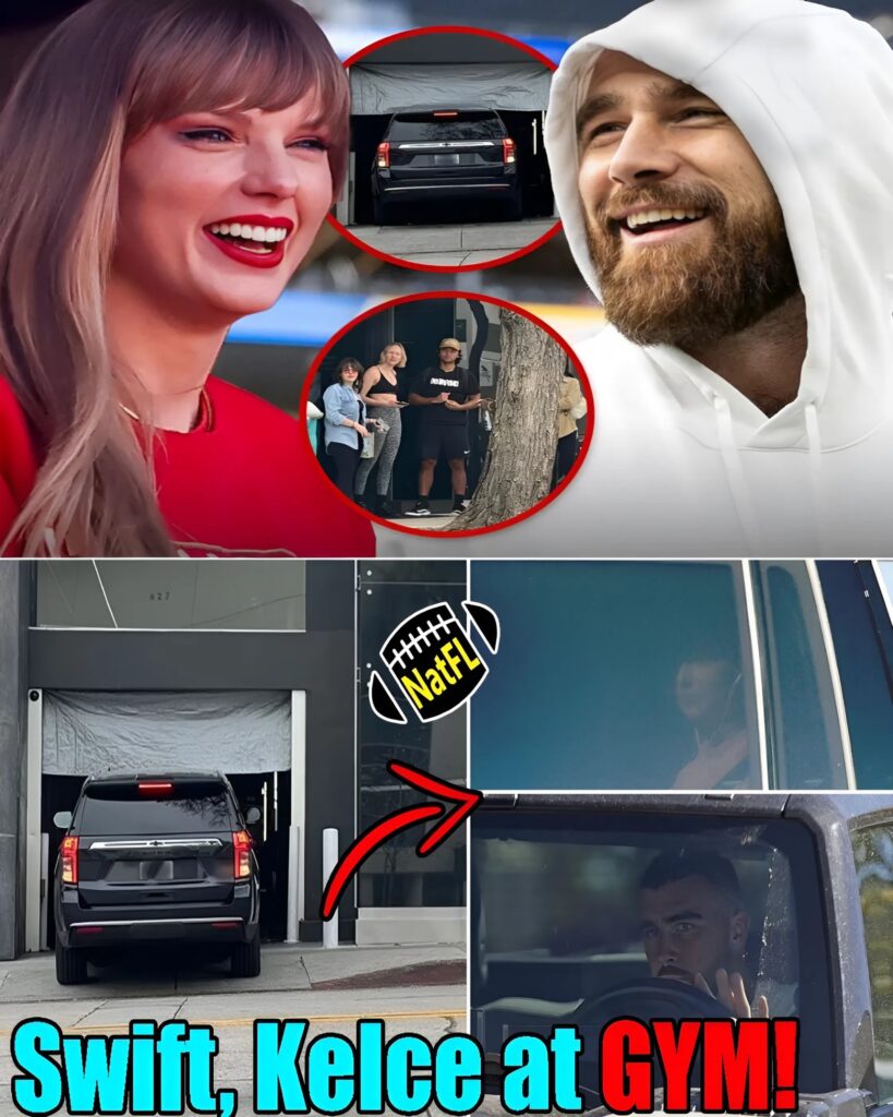 Taylor Swift and boyfriend Travis Kelce hit Dogpound gym for private ...