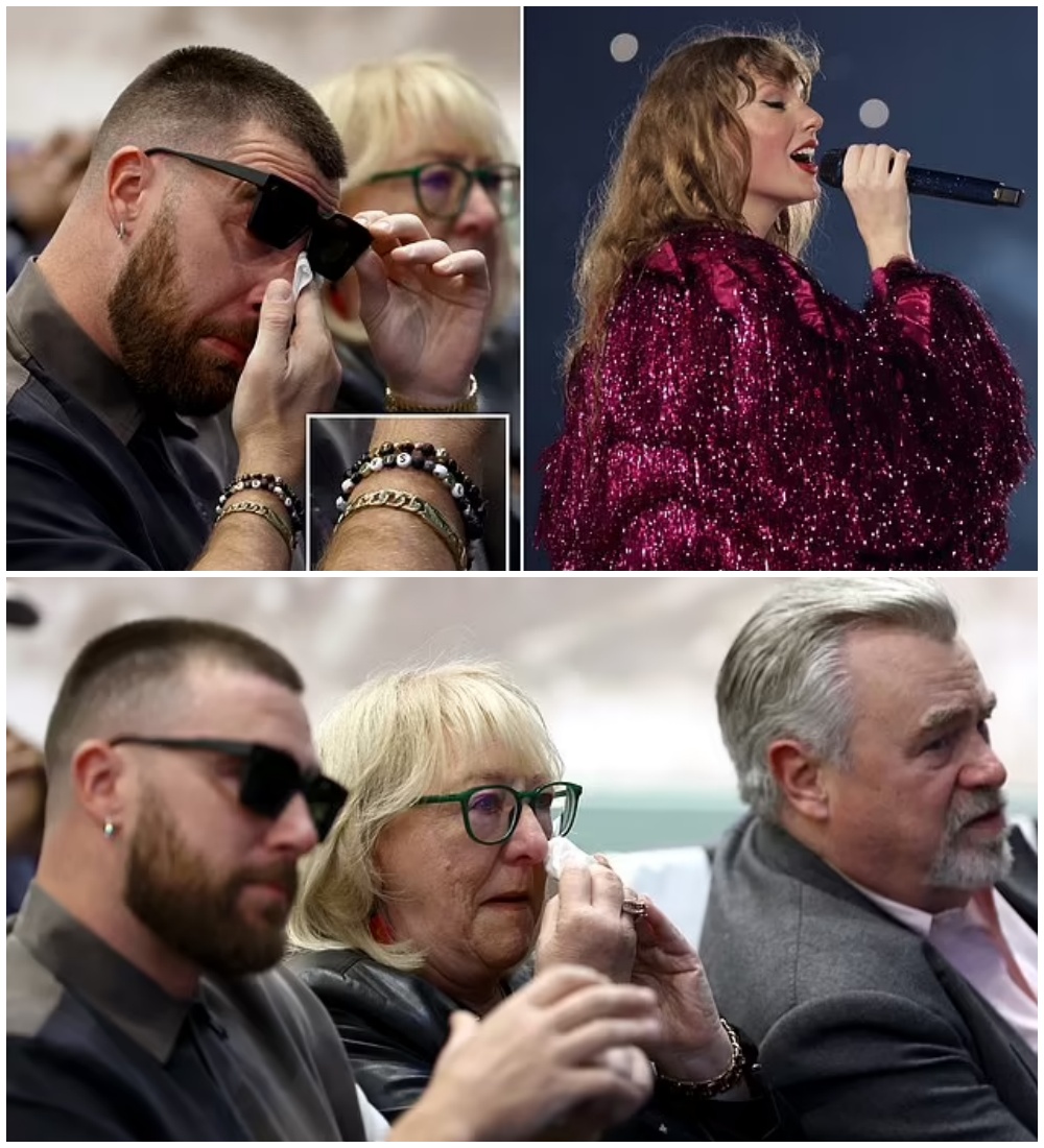Travis Kelce still has Taylor Swift on his mind as he wears bracelet ...