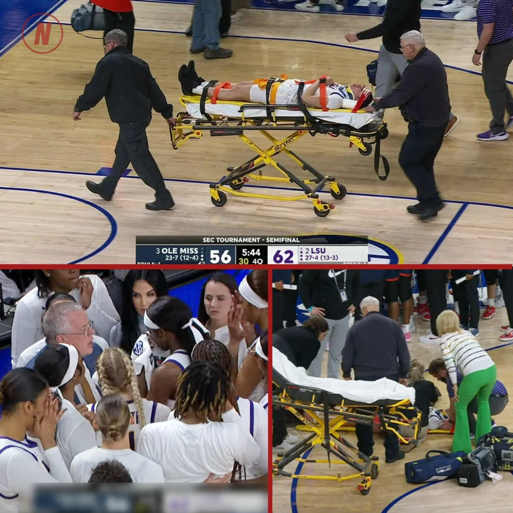 🤕 Poa Leaves ON STRETCHER, Angel Reese & LSU Tigers In TEARS In SEC ...
