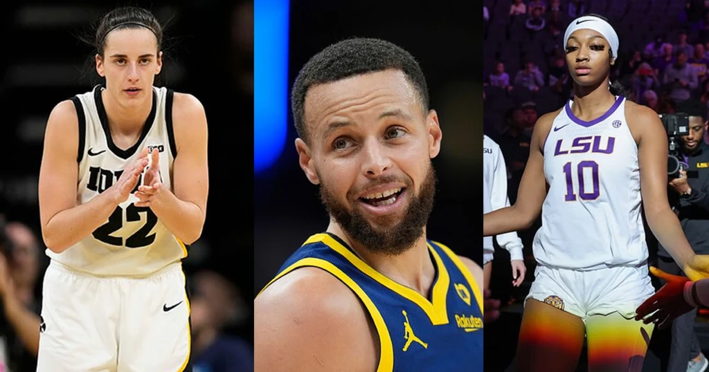 Stephen Curry forgets about Caitlin Clark and Angel Reese and only has ...