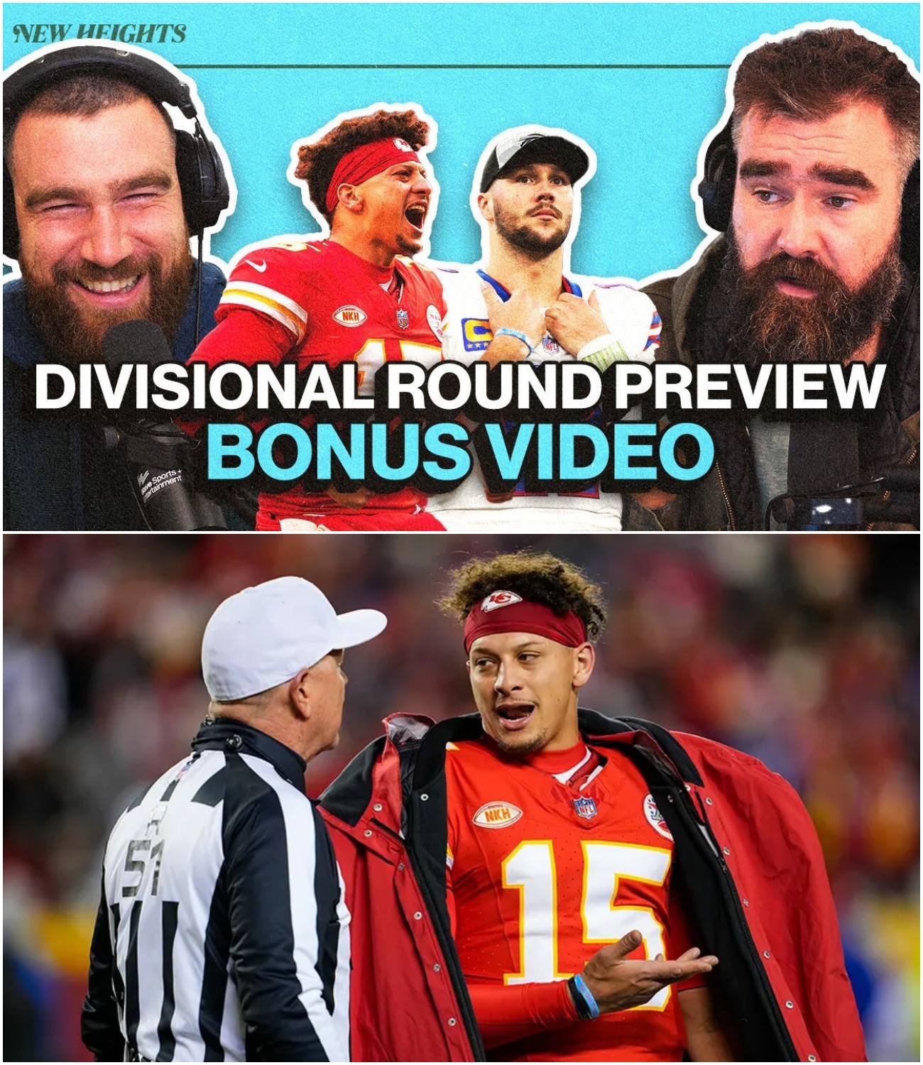 Mahomes’ First Road Playoff Game, Shocking Fan Art & Best Team Name ...