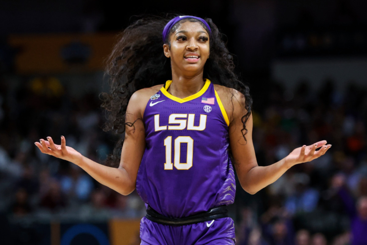 LSU star Angel Reese calls out 'crazy and weird' AI-generated photos of ...