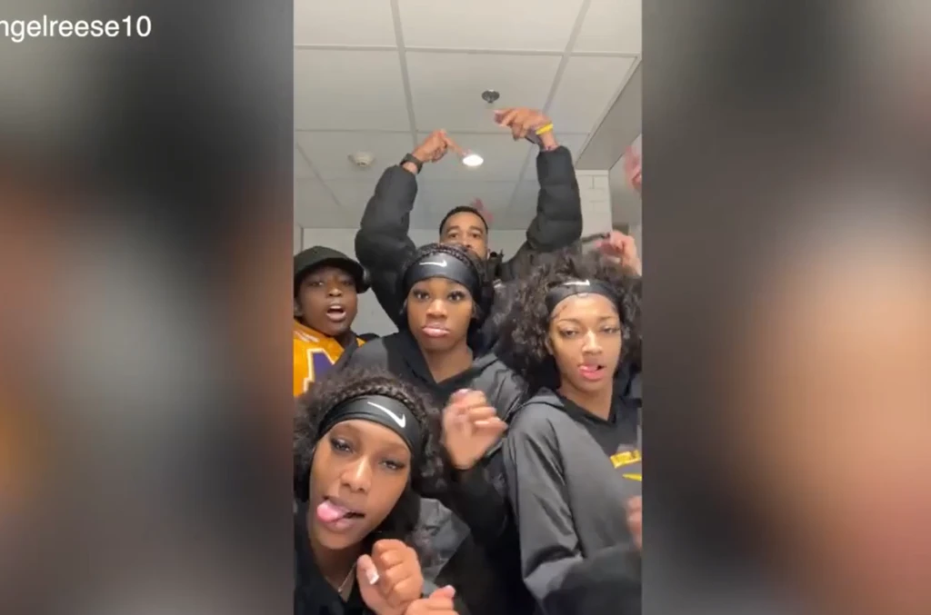 Angel Reese leads LSU teammates in viral dance video that went too far ...