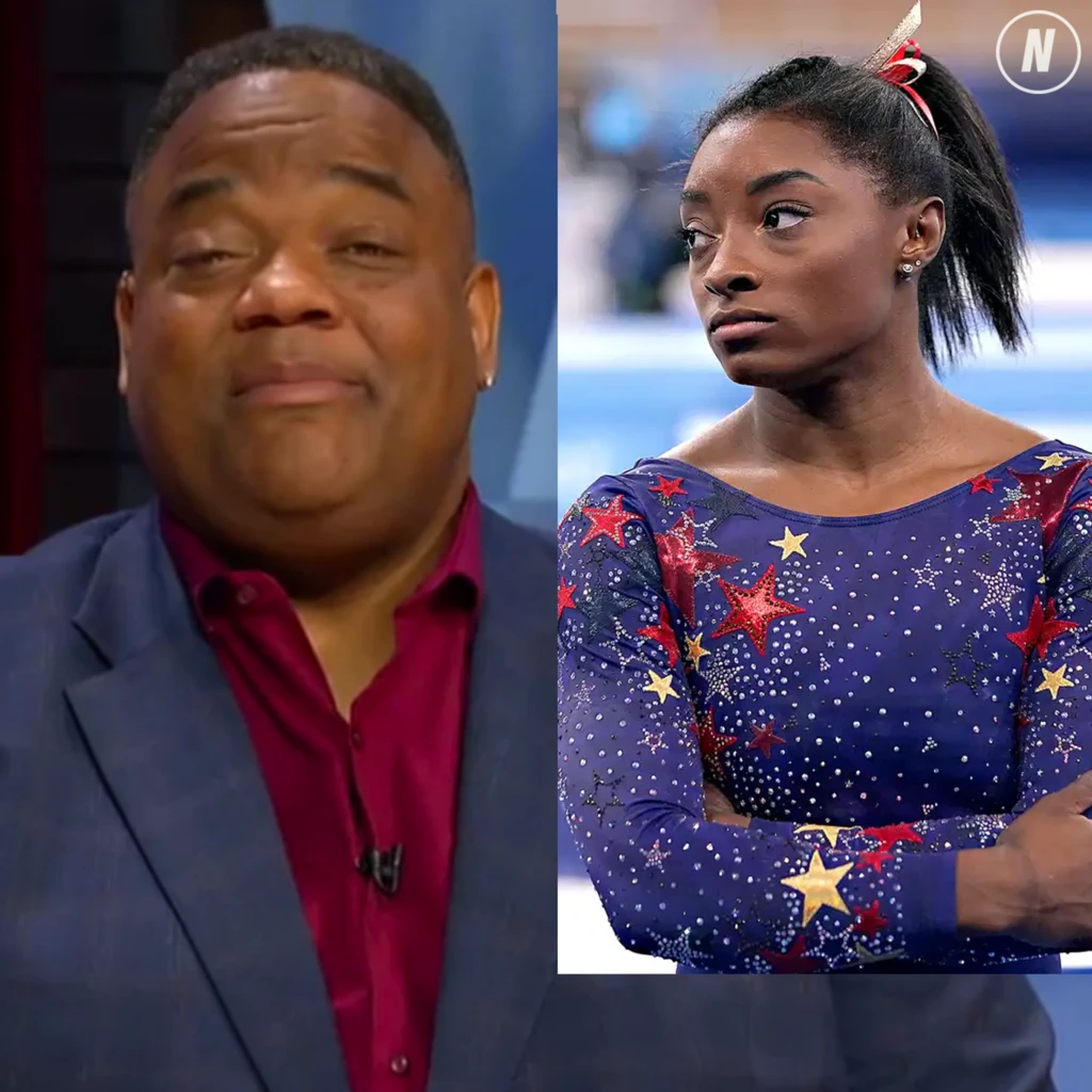 Simone Biles is 'pretending' to be as famous as Caitlin Clark and 'the ...