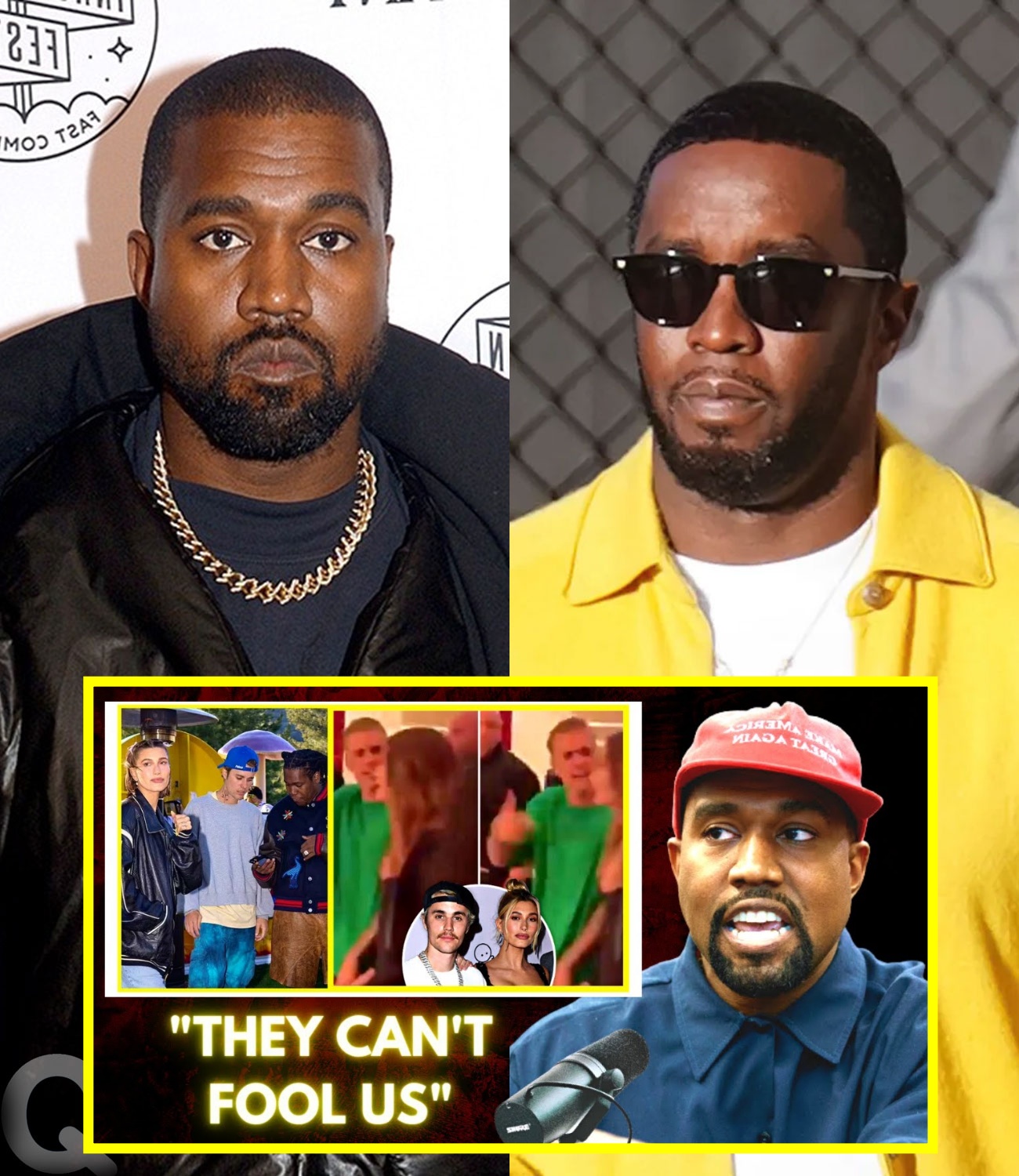 Why Kanye West HATES How Diddy & Corey Gamble Used Justin Bieber For ...