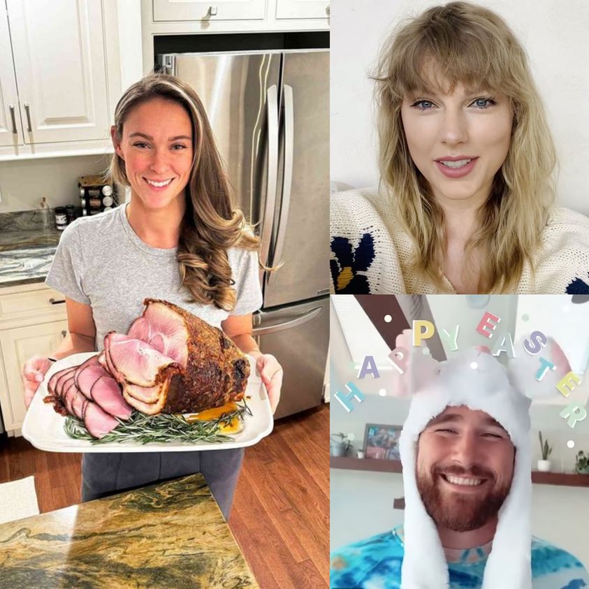 Taylor Swift and Travis Kelce celebrated Easter Sunday with Jason and ...