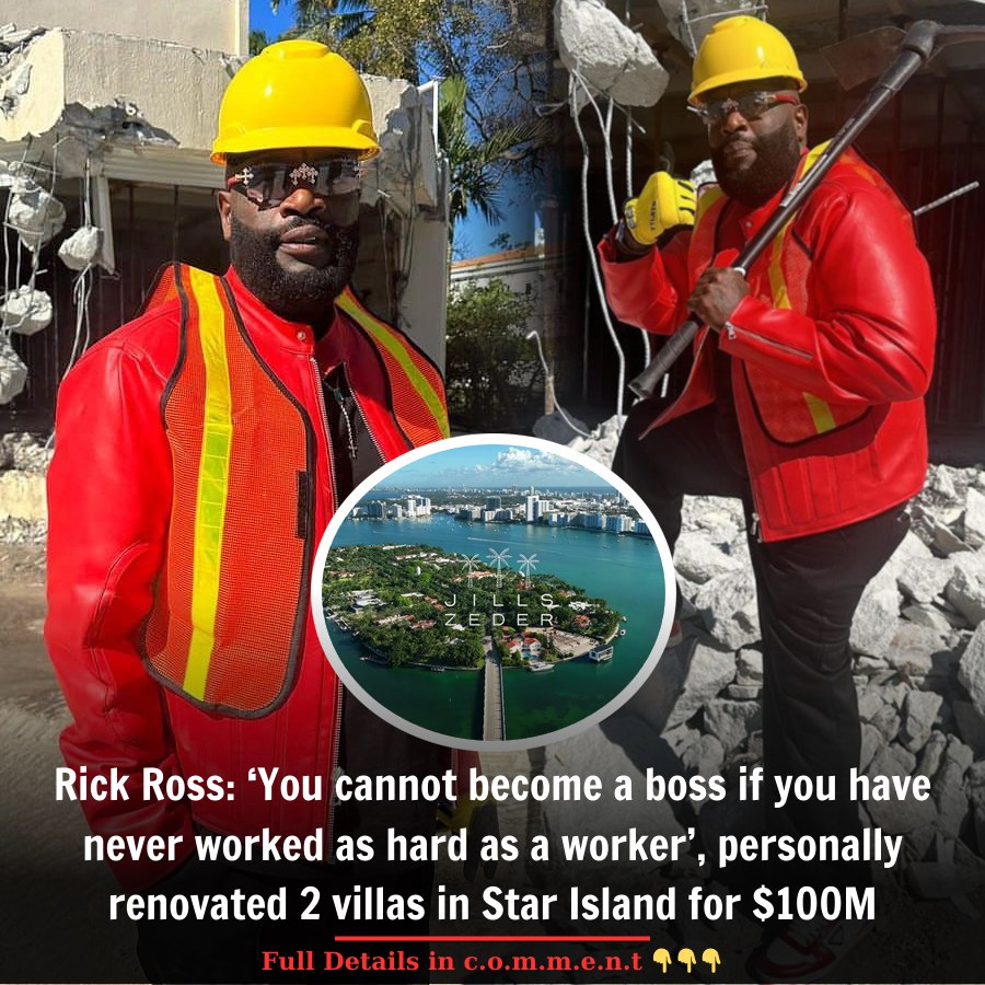 Rick Ross: ‘You cannot become a boss if you have never worked as hard ...