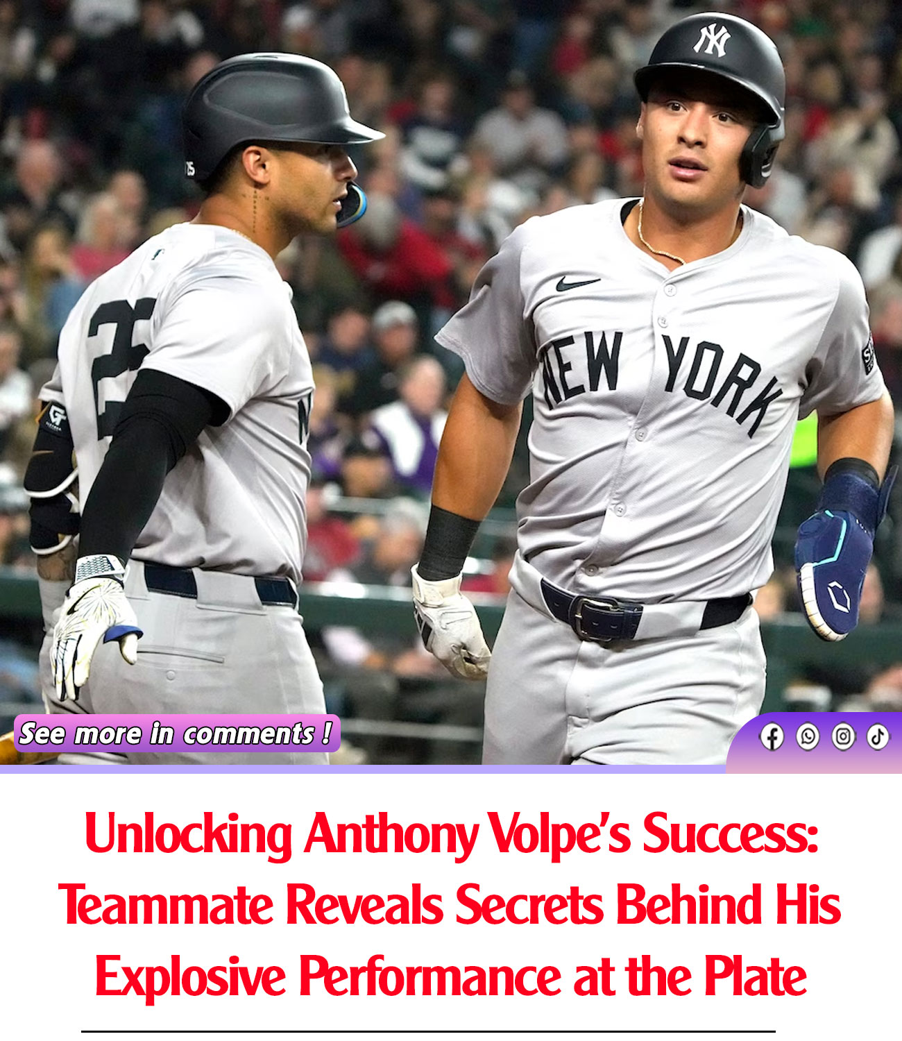 Unlocking Anthony Volpe's Success: Teammate Reveals Secrets Behind His Explosive Performance at ...