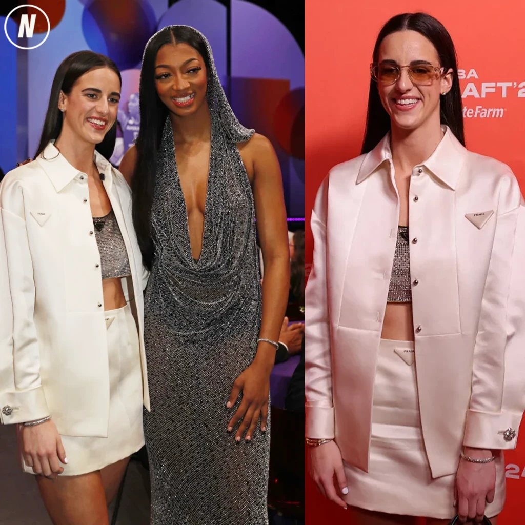 Caitlin Clark and Angel Reese's WNBA Draft Attires Get Judged by ...