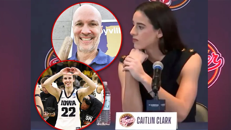 'Creepy' Caitlin Clark reporter Gregg Doyel makes a quick return to ...