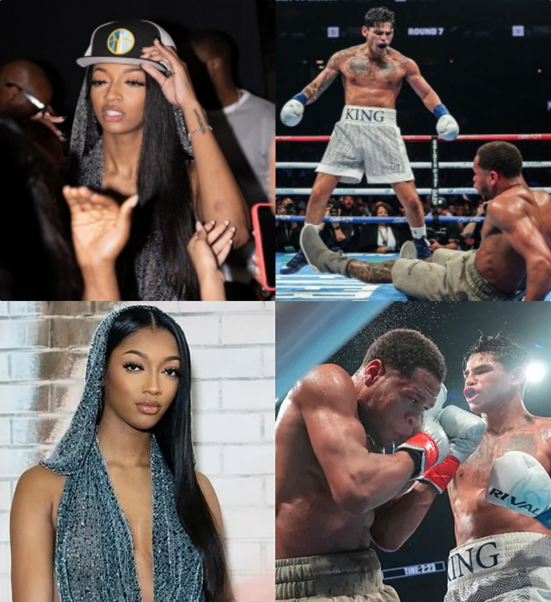 Ryan Garcia gets knockout reaction from Angel Reese after win over Devin Haney - News