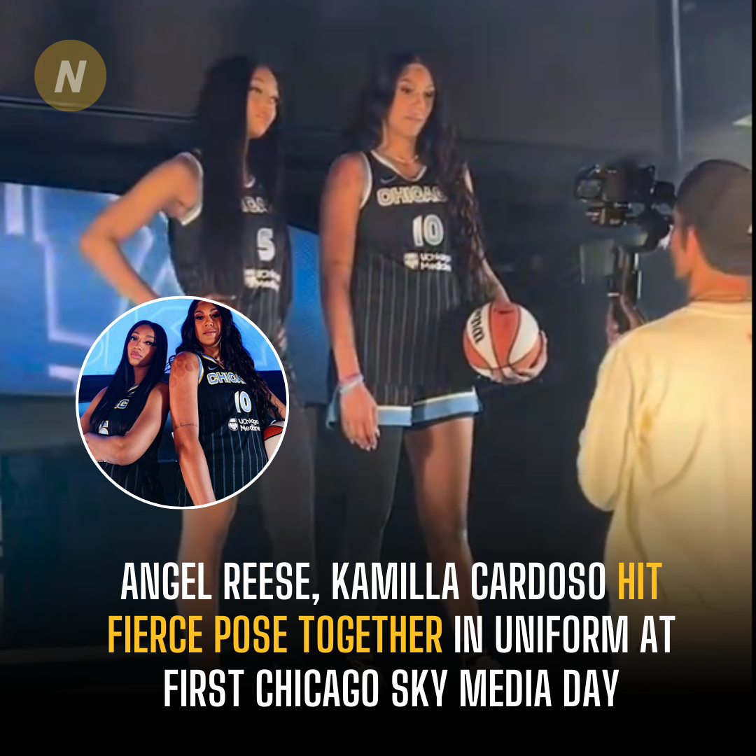 Angel Reese, Kamilla Cardoso hit fierce pose together in uniform at ...