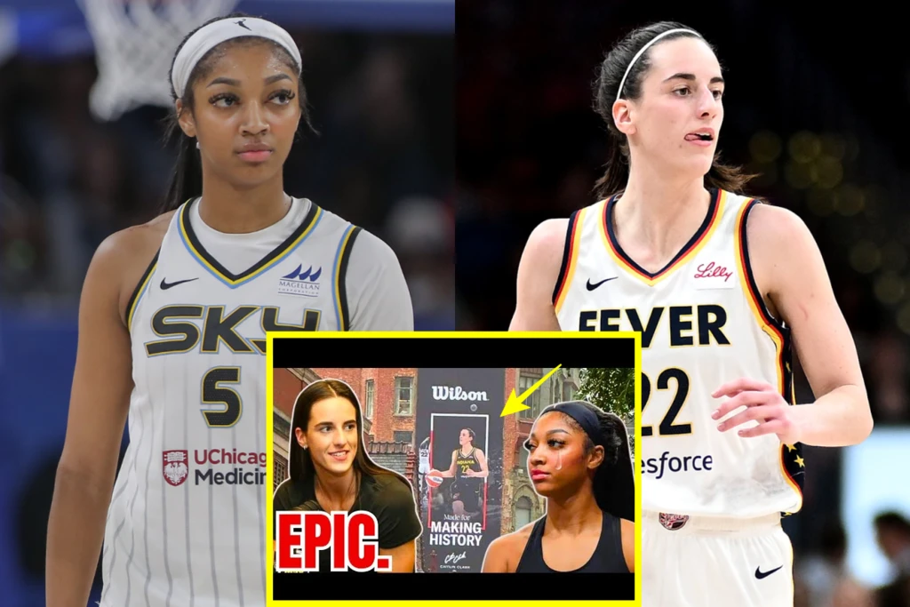 Wilson Basketball TAUNTS Angel Reese with HUGE CAITLIN CLARK BANNER in ...