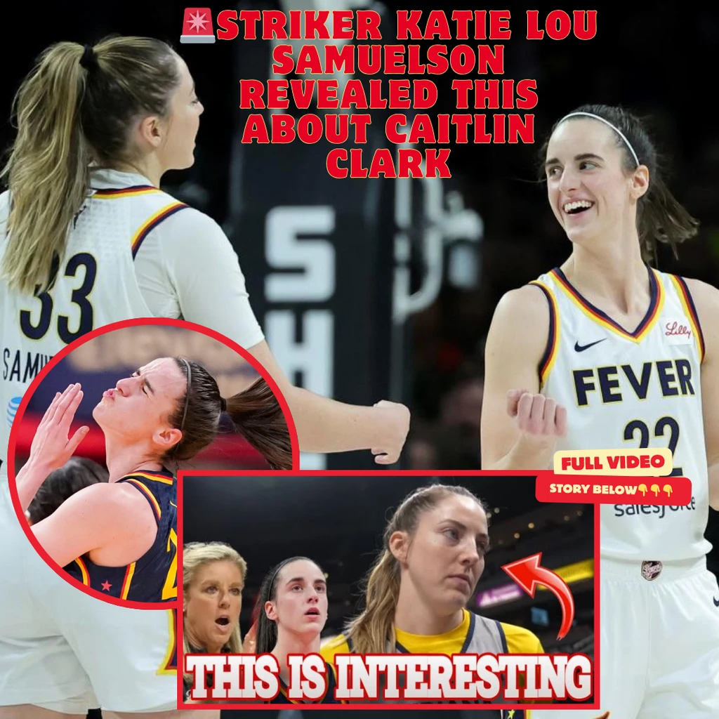 🚨 Indiana Fever Forward Katie Lou Samuelson Revealed This About Caitlin ...