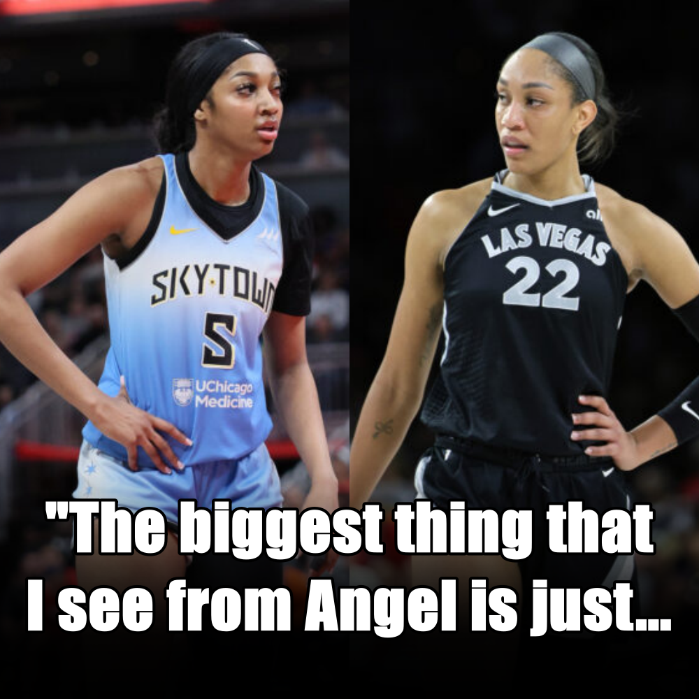 A'ja Wilson spots rare Angel Reese quality as WNBA rookie responds to ...