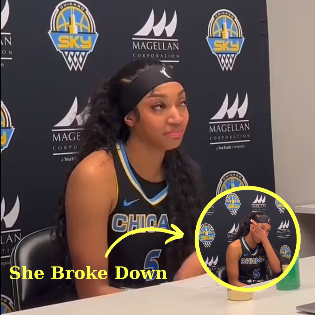 Emotional moment Angel Reese CRIES after finding out she made WNBA All ...