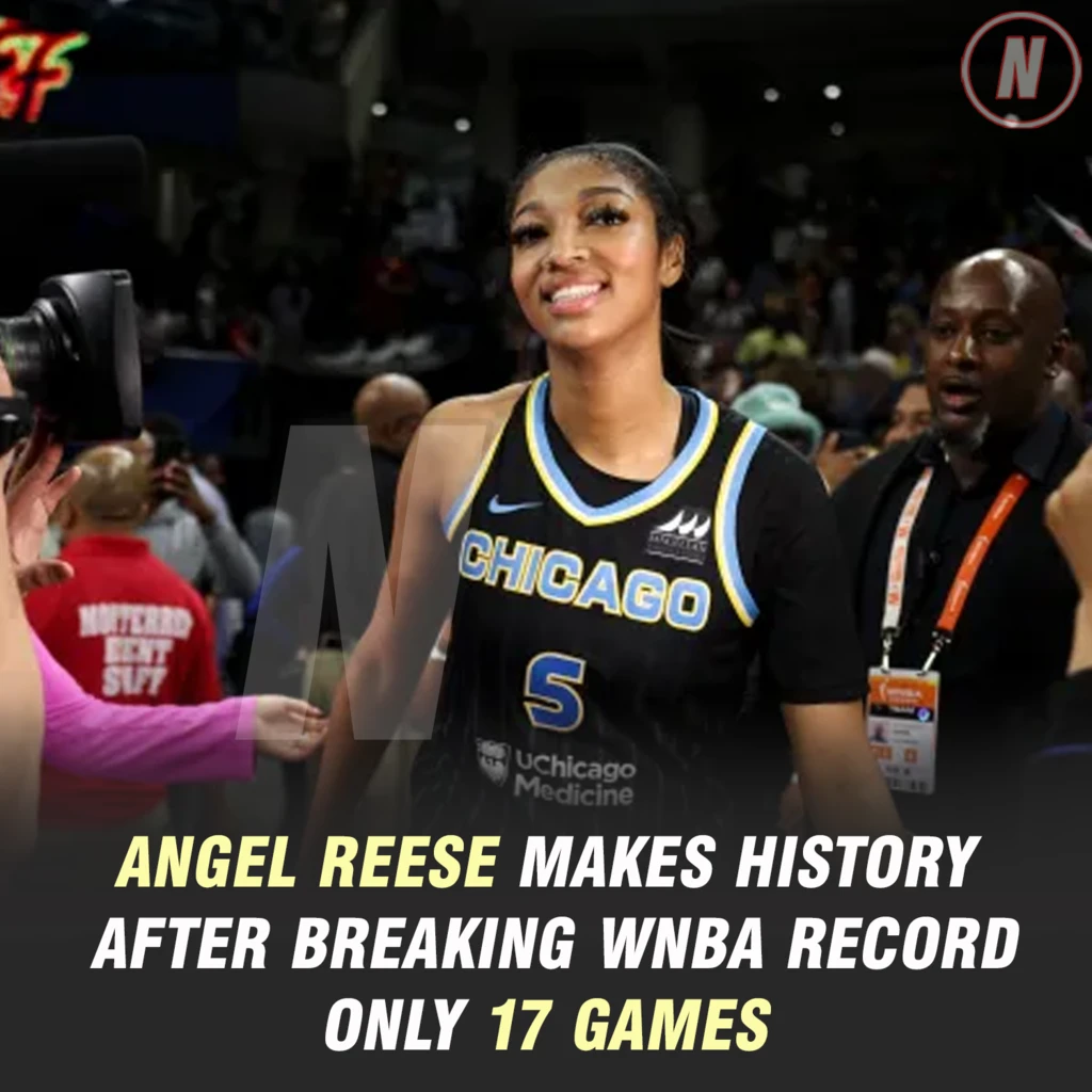 Chicago Sky rookie Angel Reese makes history after breaking WNBA record only 17 games into her ...