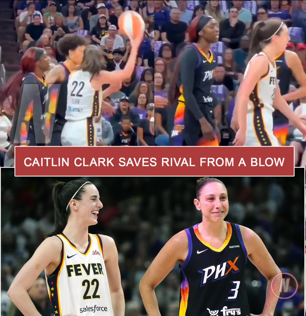 Caitlin Clark Saves Opponent From Getting Hit By The Ball But Then ...