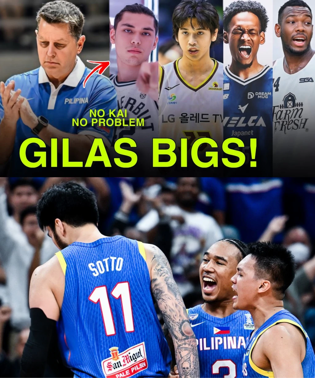 Kai Sotto Replaced by Four Bigs! Gilas Strengthened with Stronger Big ...