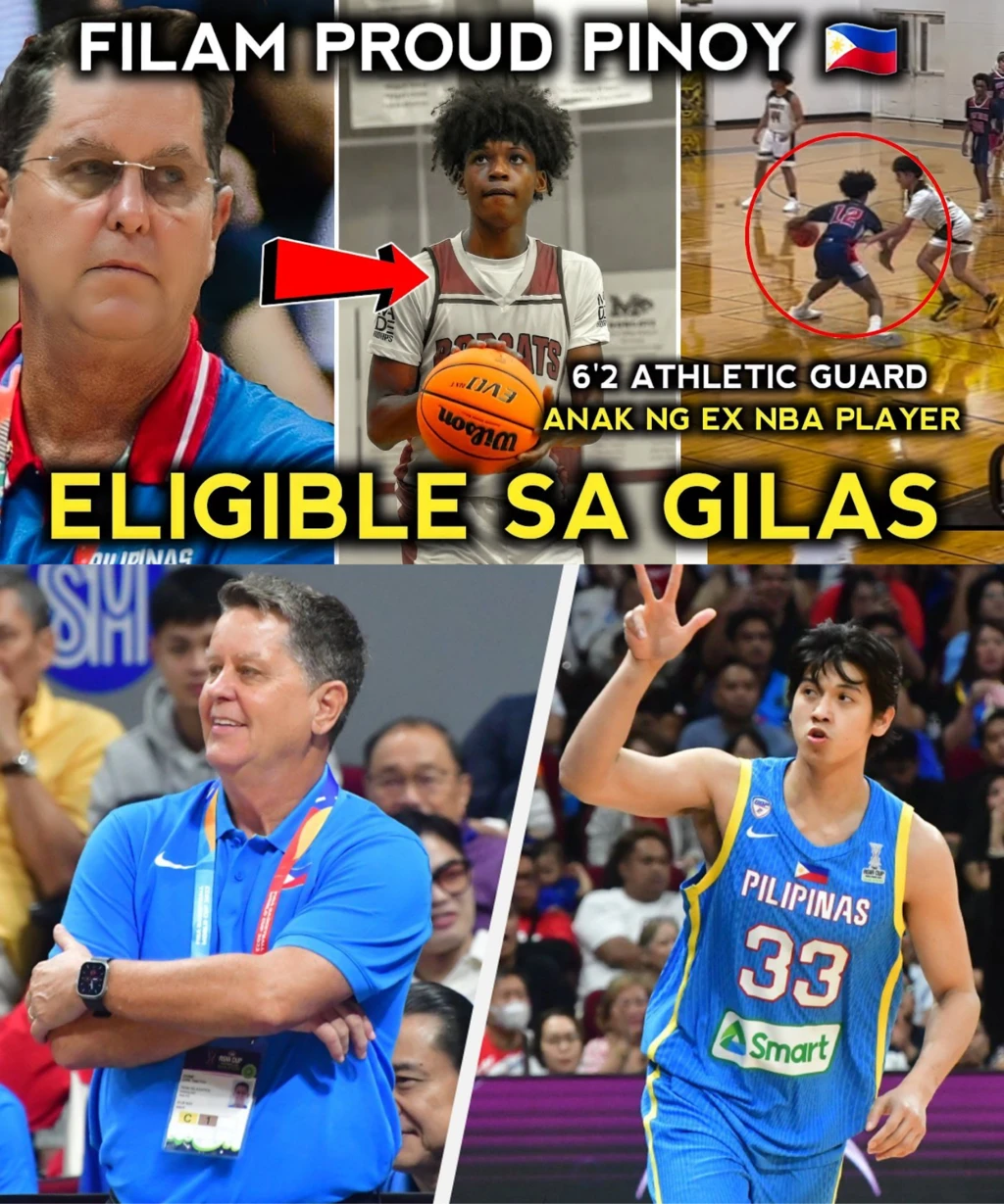 Ex-NBA Player's Son, Proud Filipino Prepped for Gilas, Coach Tim ...