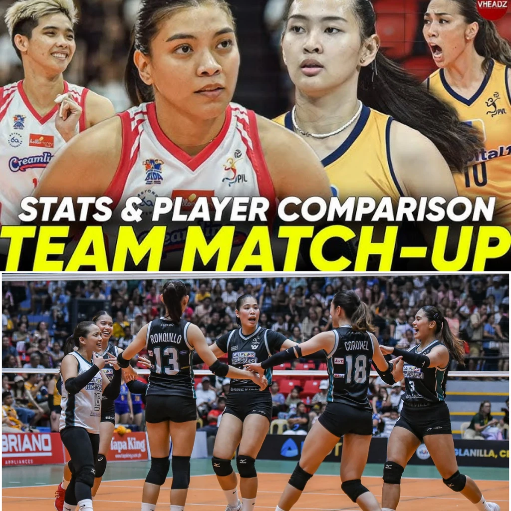 Creamline vs. Capital 1 Match-Up in PVL ALL FILIPINO CONFERENCE! Stats ...
