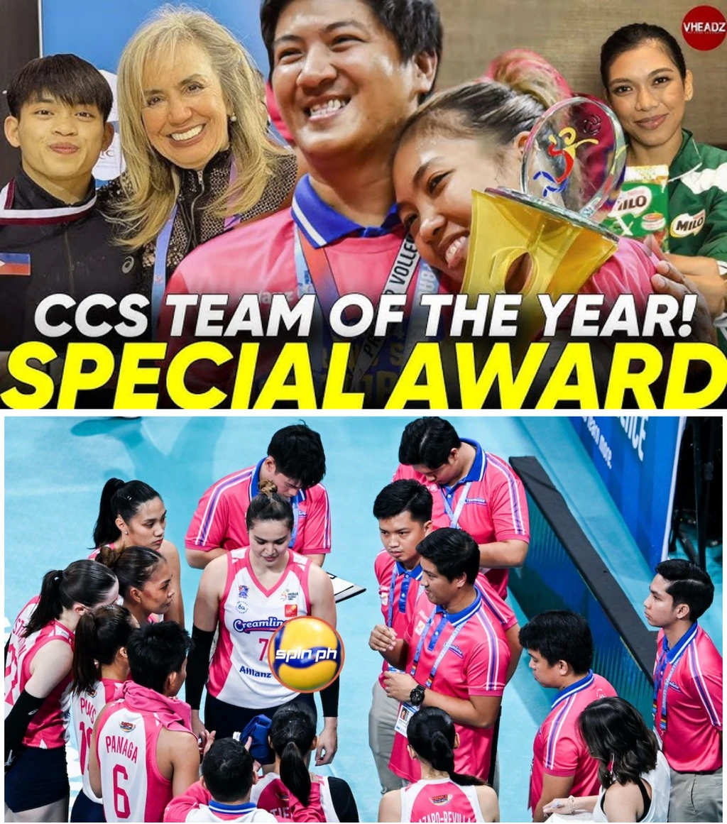 Creamline TEAM OF THE YEAR for 2024!, Coach Sherwin HISTORIC as COACH of the YEAR 2024! - News