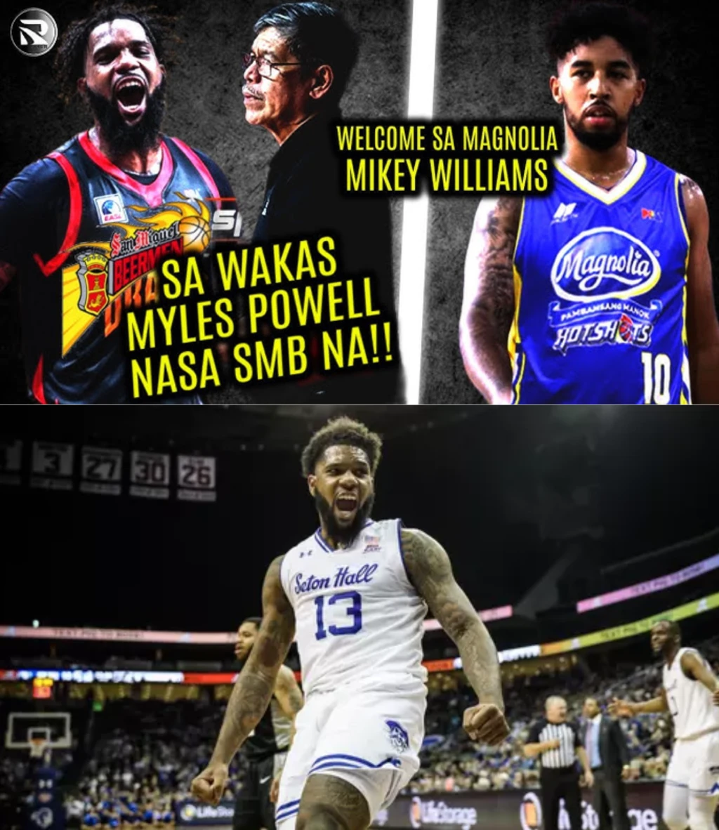 AYOS NA! MYLES POWELL SA SMB | MIKEY WILLIAMS May Contract na sa ...