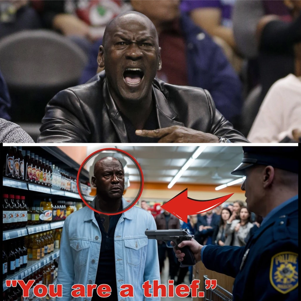A Police Officer Confronts Michael Jordan Over His Interaction with a ...