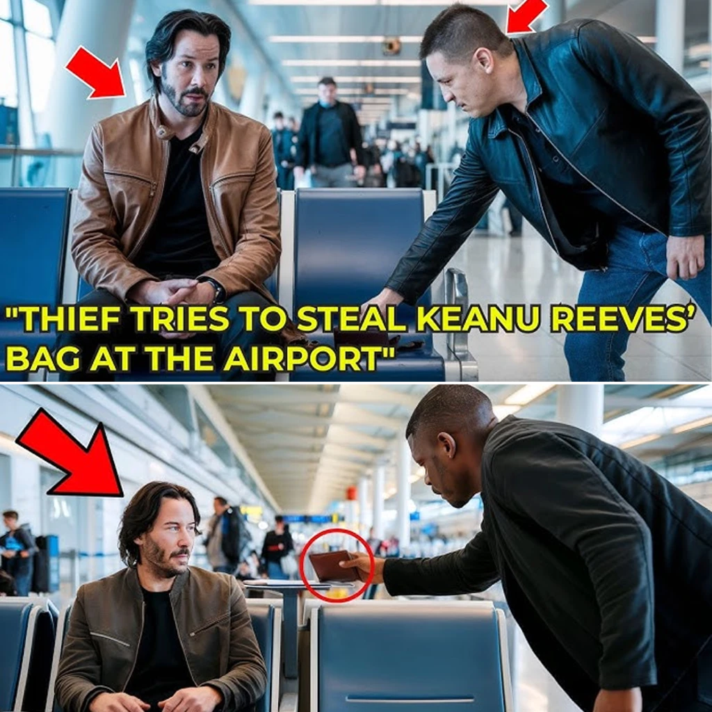 "Thief Tries to Steal Keanu Reeves' Bag at the Airport – His Reaction ...