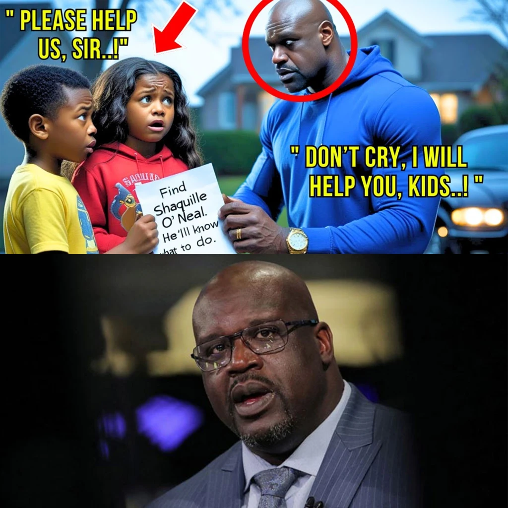 Little Black Twins Knock on Big Shaq’s Door, What They Confess Shatters ...