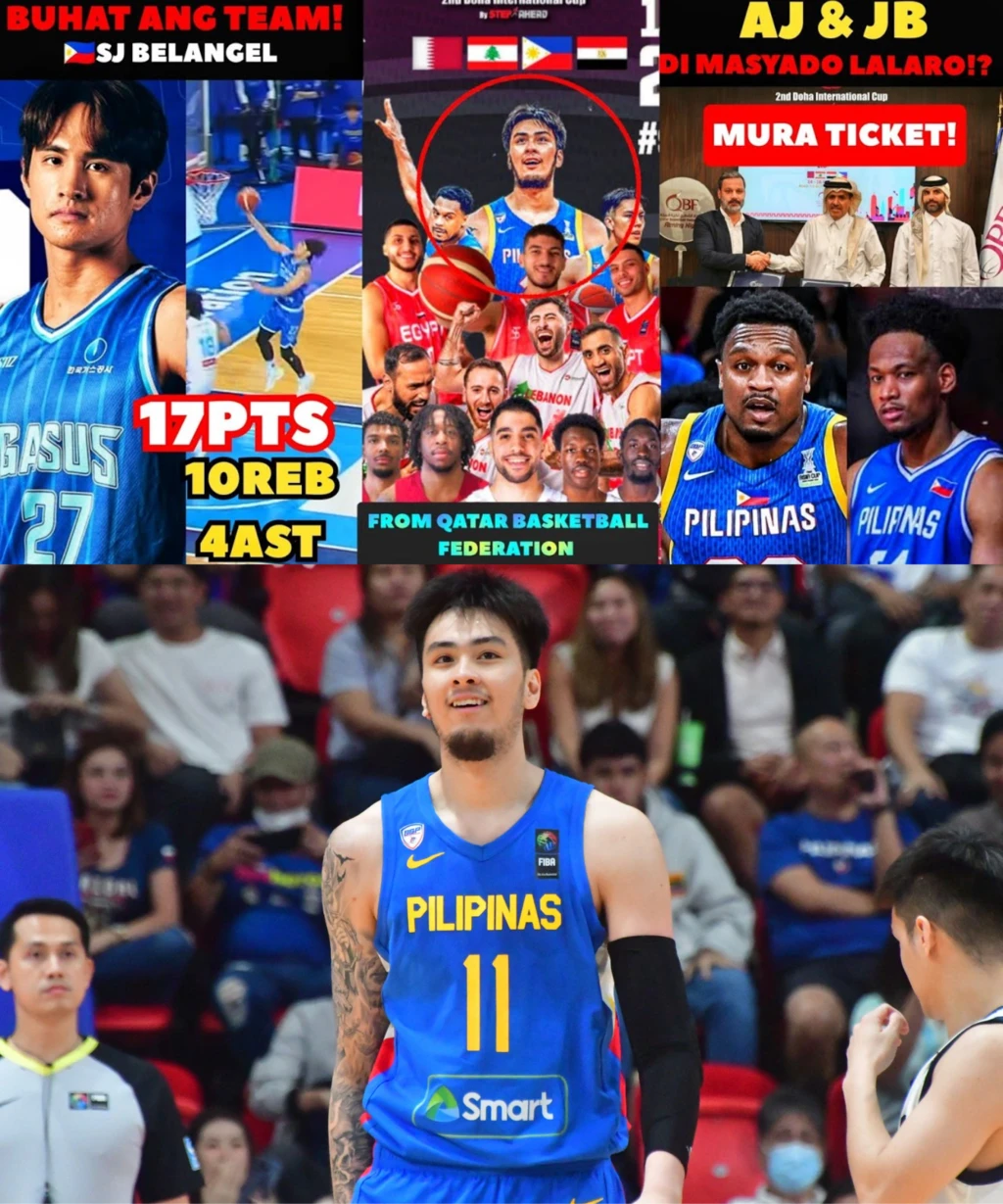 SJ Carries the Team to Victory!! Qatar Basketball Federation Releases ...