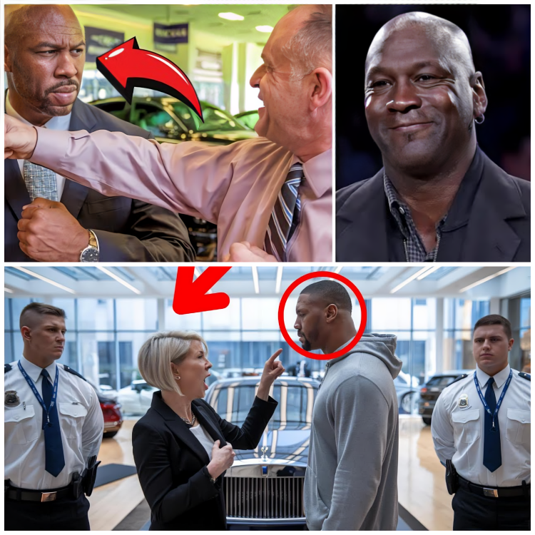 Michael Jordan is kicked out with punch by car dealership manager—What ...
