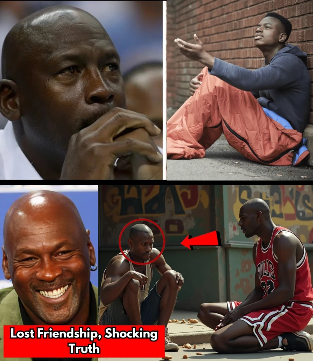 Michael Jordan Discovers His Childhood Friend Is Homeless, Next Day He ...