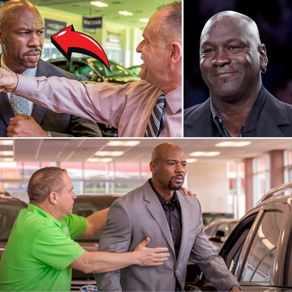 Michael Jordan is kicked out with punch by car dealership manager—What ...