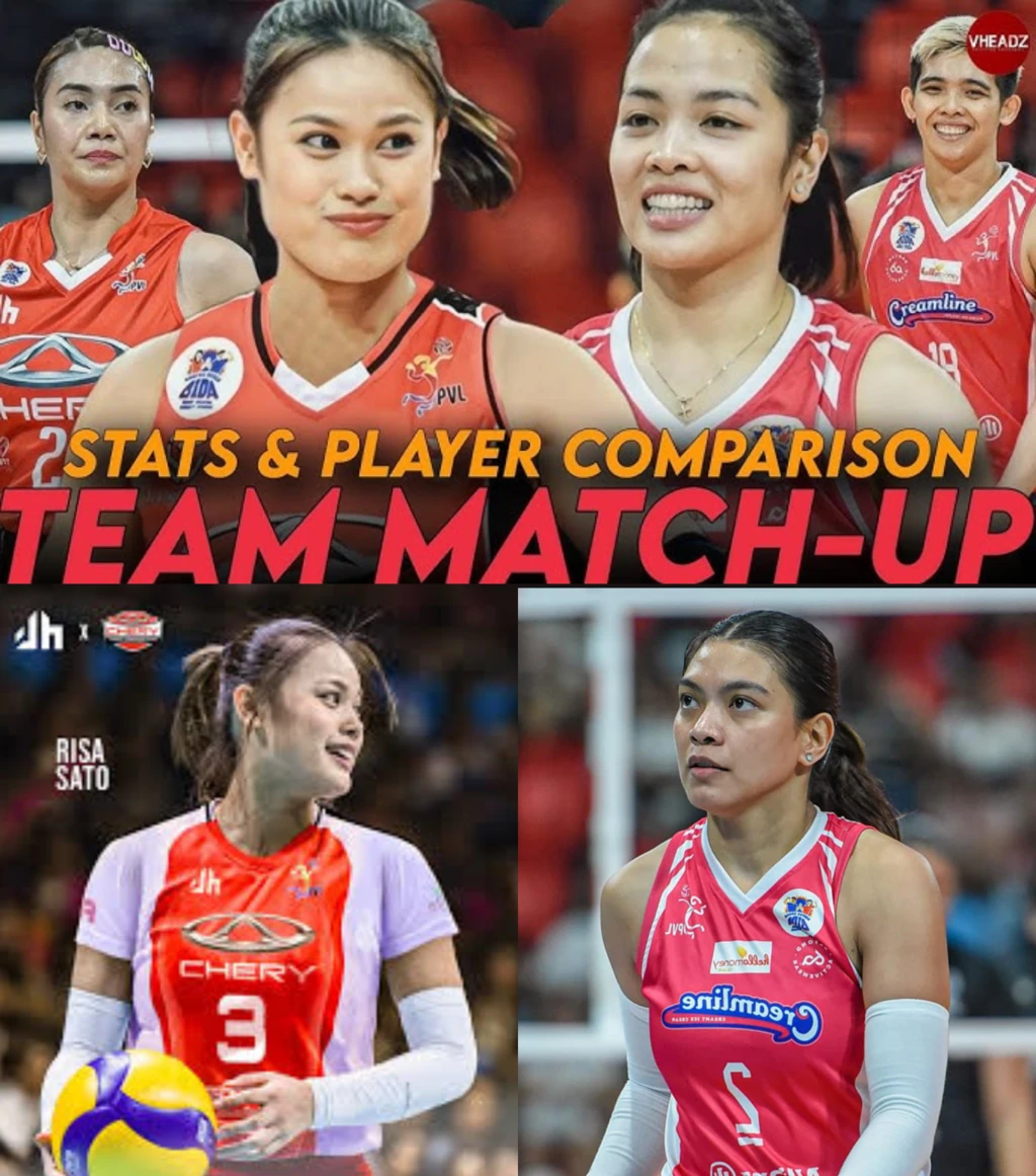 Creamline vs Chery Tiggo Match-Up in PVL ALL FILIPINO CONFERENCE! Stats ...