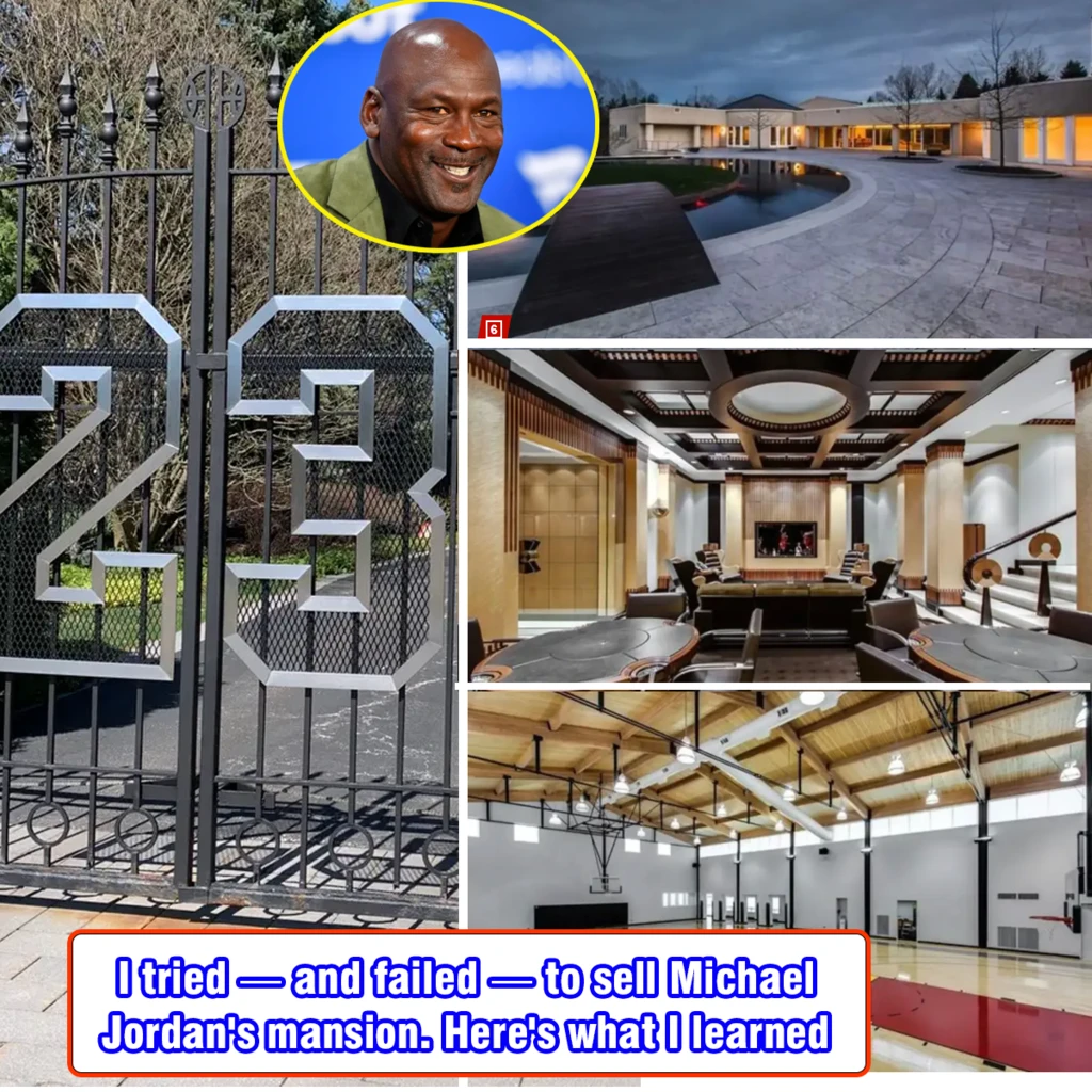 I tried — and failed — to sell Michael Jordan's mansion. Here's what I ...