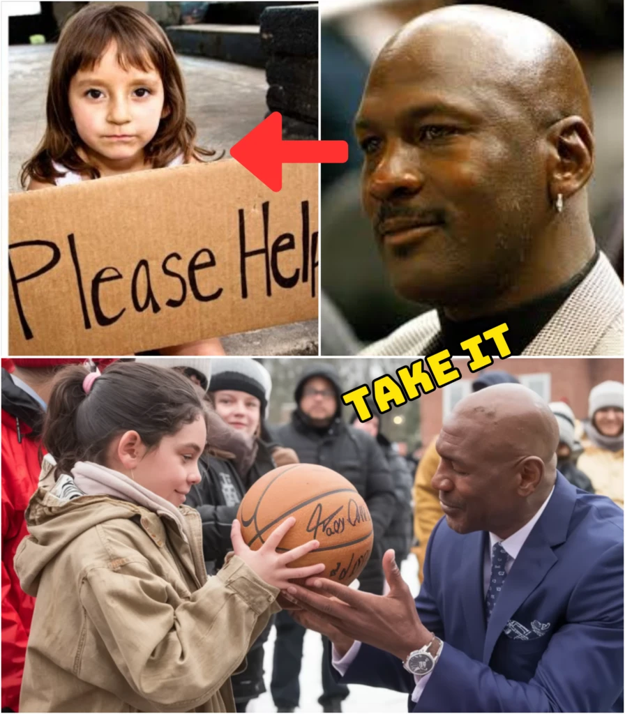 Michael Jordan's Heartwarming Encounter: Homeless Girl's Plea Sparks ...