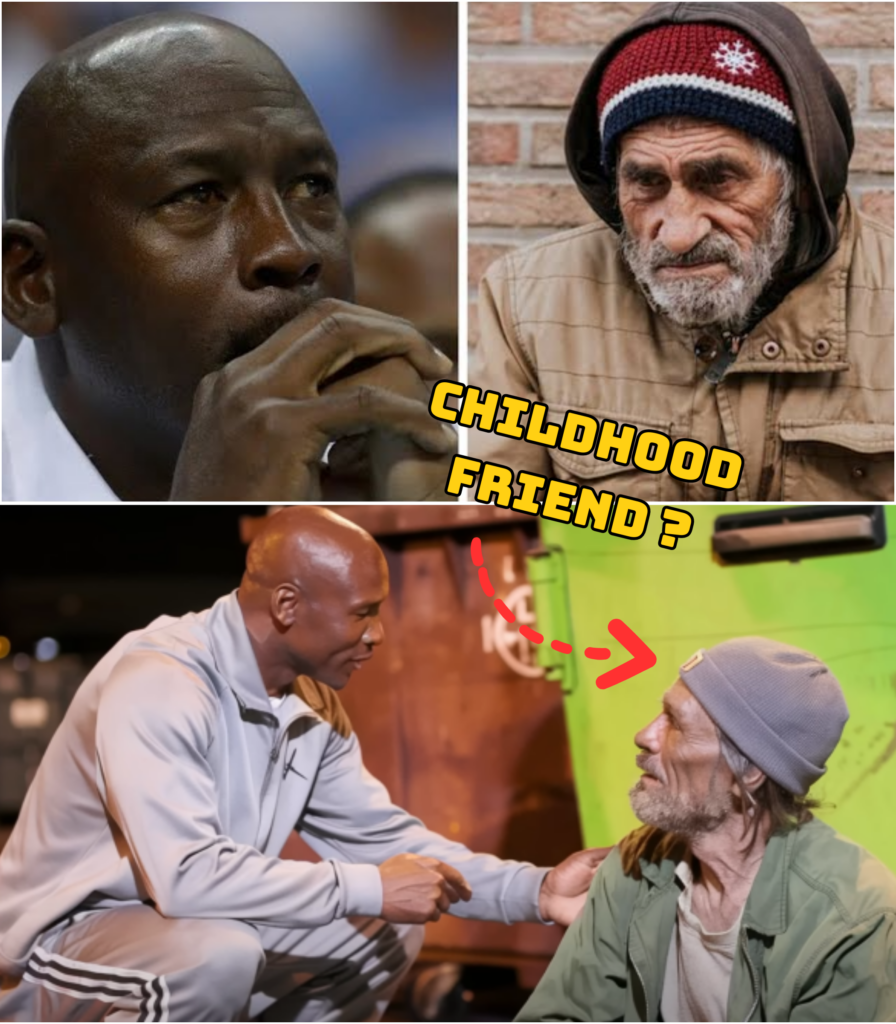 Michael Jordan realizes his childhood friend is homeless ? - News