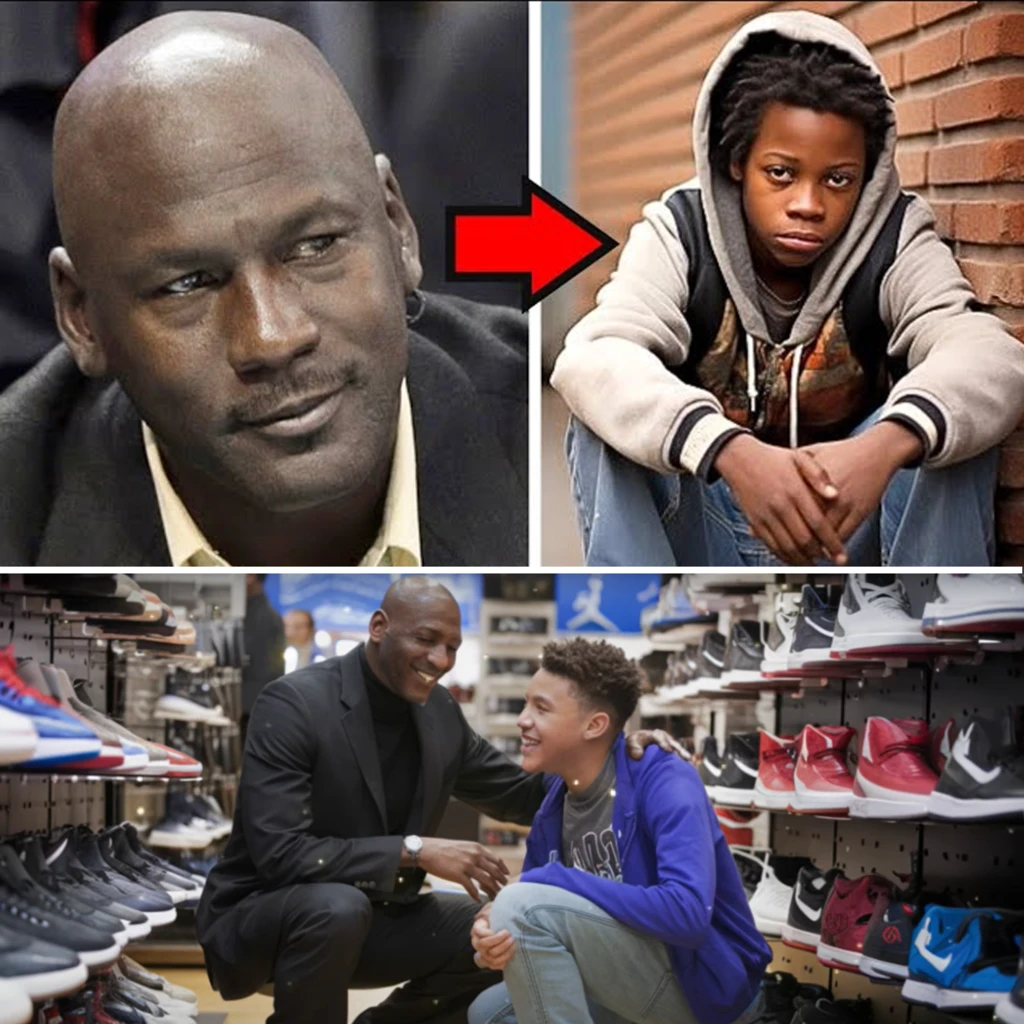 Poor Black Teen Can’t Afford Basketball Shoes – Michael Jordan’s Next ...