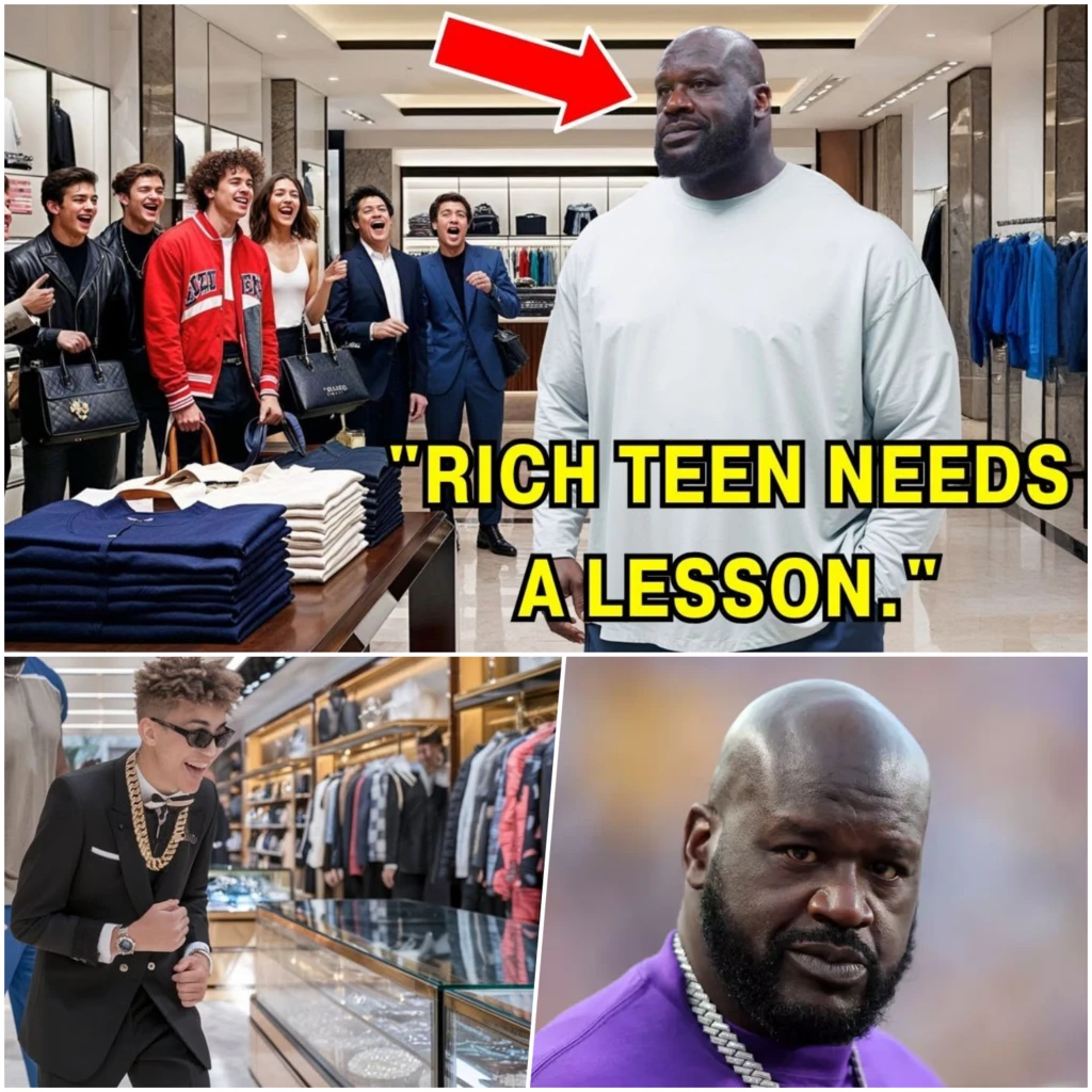 Arrogant Teen Mocks Shaq—Freezes in Shock When He Buys the Entire Store ...
