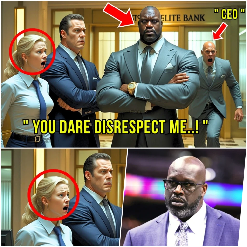 Shaq was denied service at the bank—A moment later, the panicked CEO ...