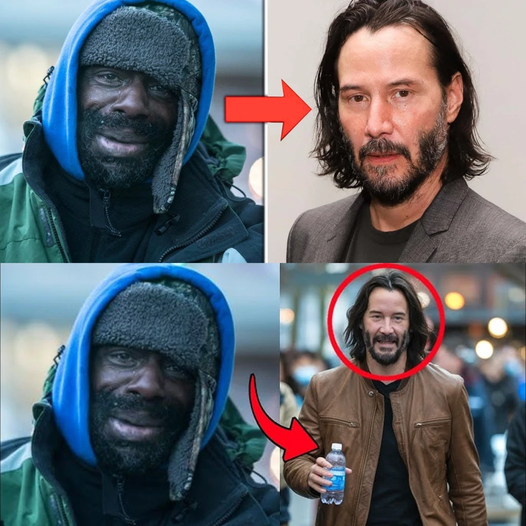 Homeless Man Asks Keanu Reeves "Can you give me 1$" Keanu Reeves's response is Shocking! - News